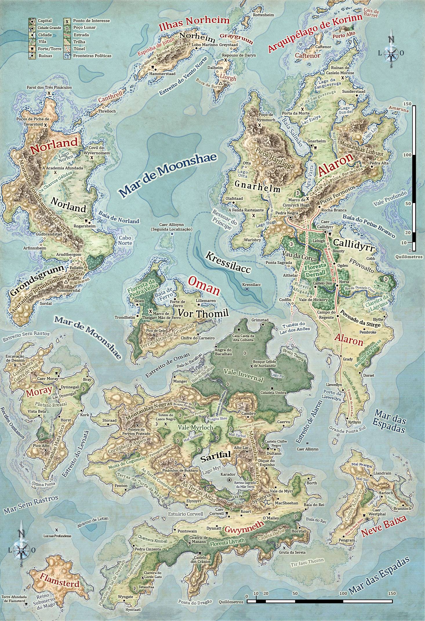 Ilhas Moonshae – Aventureiros dos Reinos