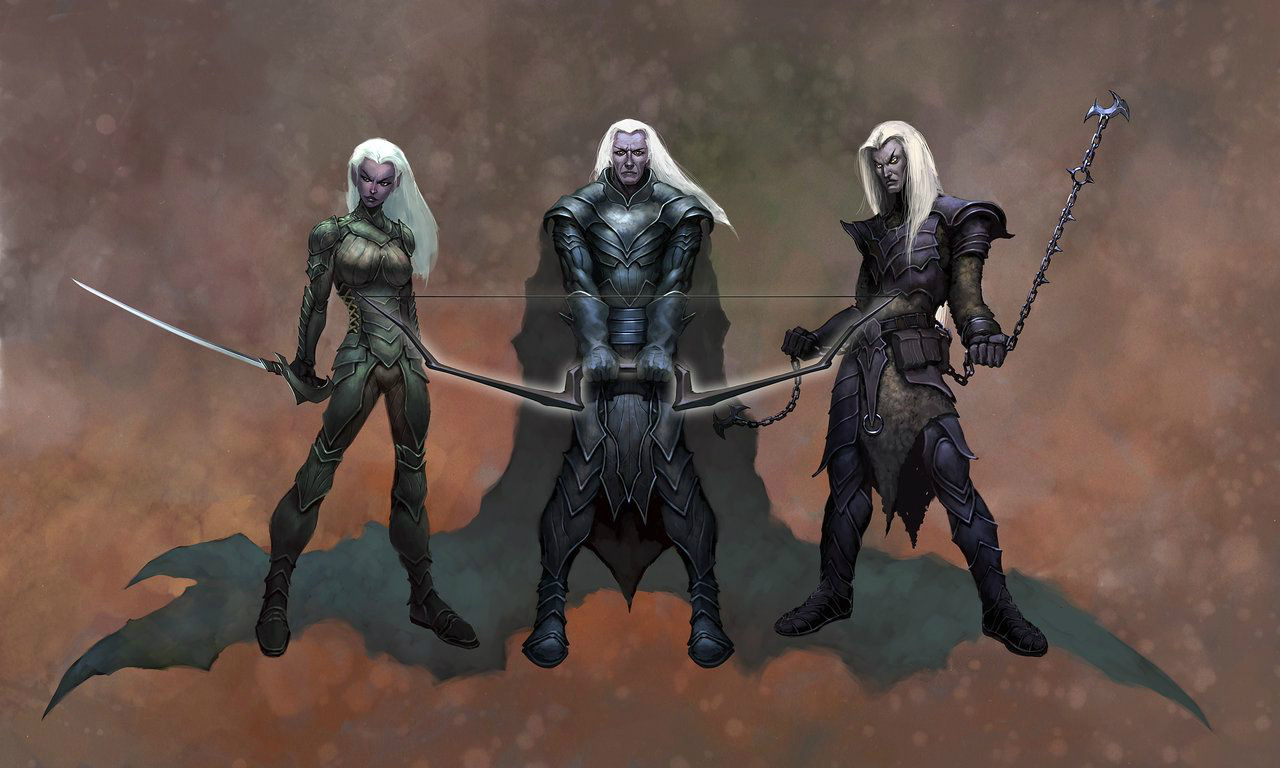 Nomes dos Drow – Aventureiros dos Reinos
